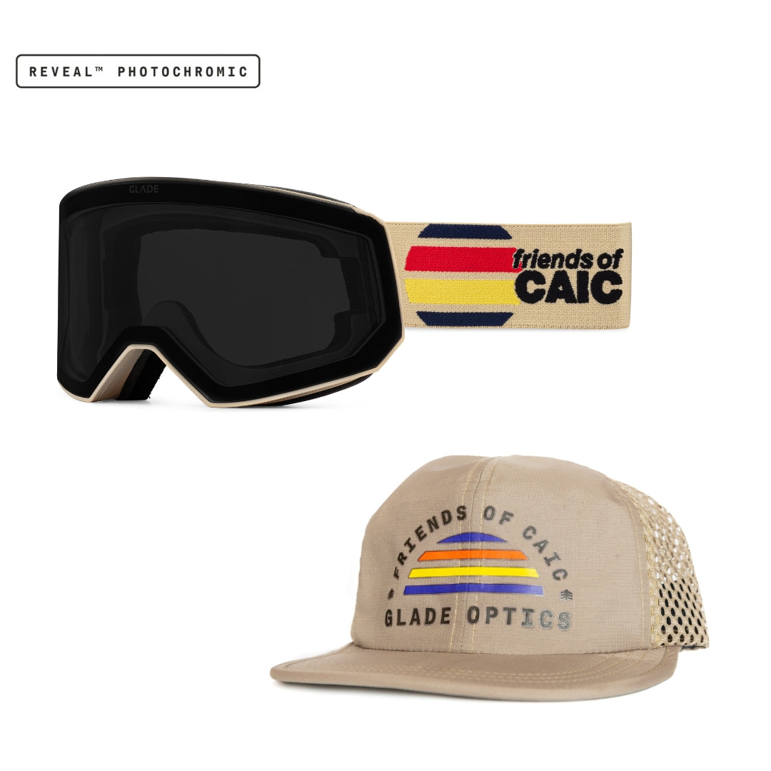 Glade x FoCAIC Fathom Goggle + Hat – FriendsofCAIC